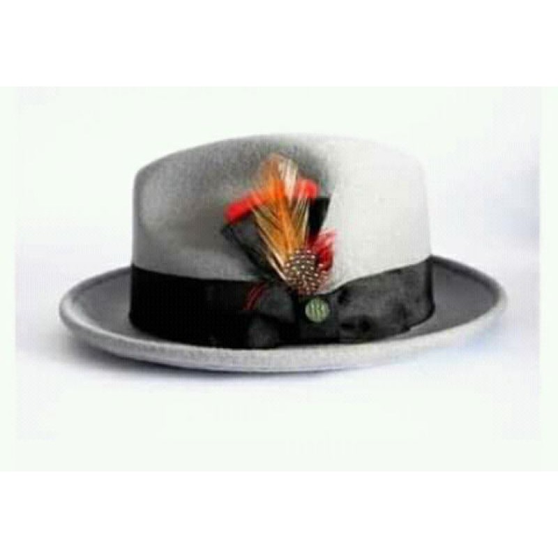 Jual Topi Fedora Porkpie Bahan Laken Import Original Bisa Custom Model ...