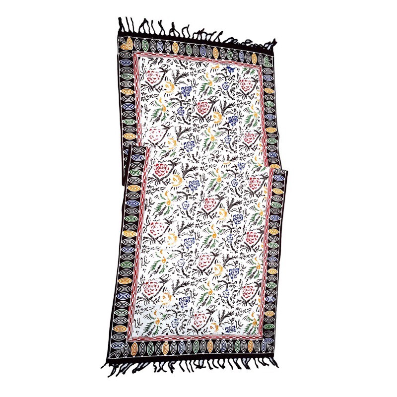 Jual Taplak meja tamu persegi panjang loper motif batik Cap ukuran ...