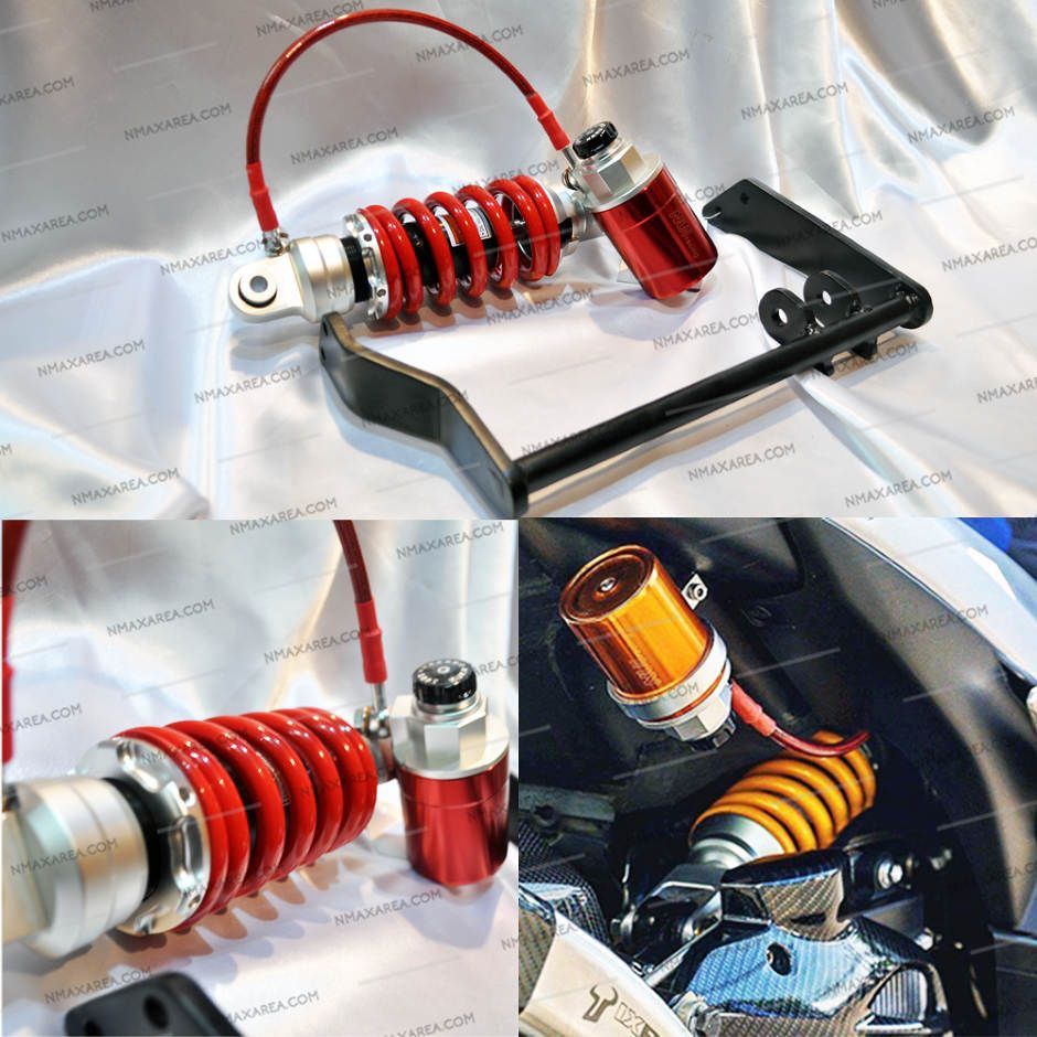 Jual Monoshock aerox nui tabung shock tabung sama bracket | Shopee ...