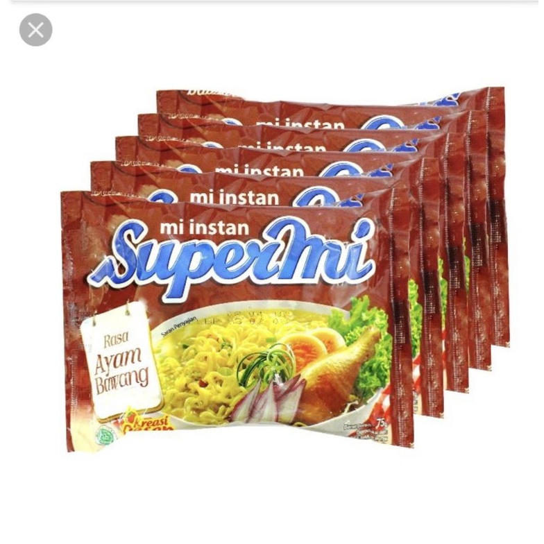 Jual Supermie Ayam Bawang isi 5 pcs | Shopee Indonesia