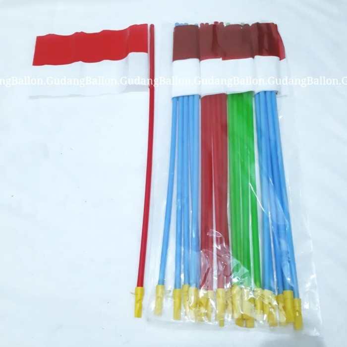 Jual Stik Bendera Merah Putih / Umbul Umbul / Bendera Karnaval / 17 ...