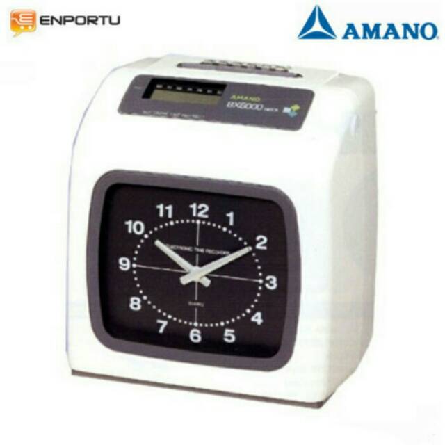 Jual MESIN ABSEN/ABSENSI AMANO BX6200#GARANSI SERVIS 1THN | Shopee ...