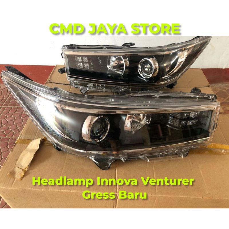 Jual Headlamp Lampu Depan Innova Reborn Venturer 2016-2021 ORIGINAL ...