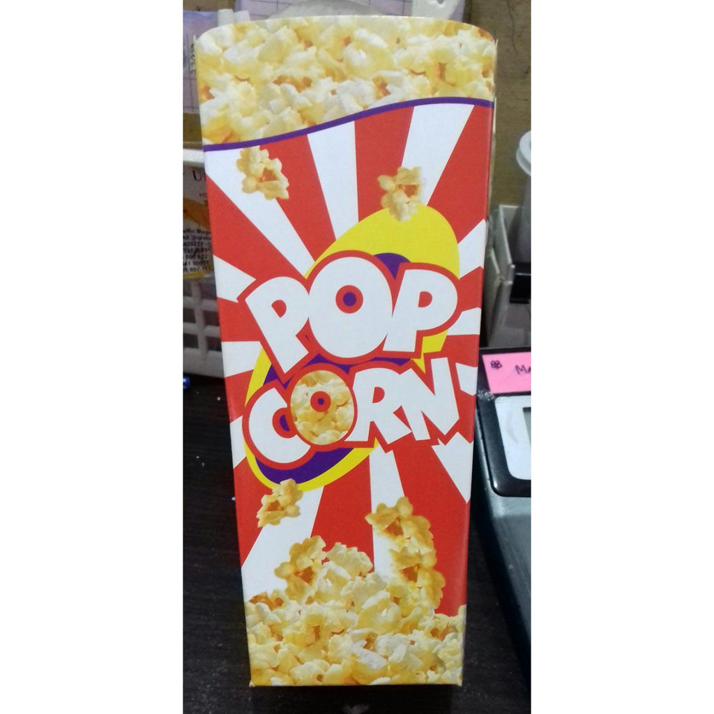 Jual Tempat PopCorn / Kertas PopCorn / Dus PopCorn | Shopee Indonesia