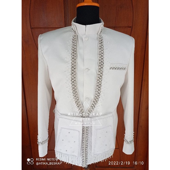 Jual Beskap Pengantin Sunda // Beskap Resky // Beskap Adat Sunda ...