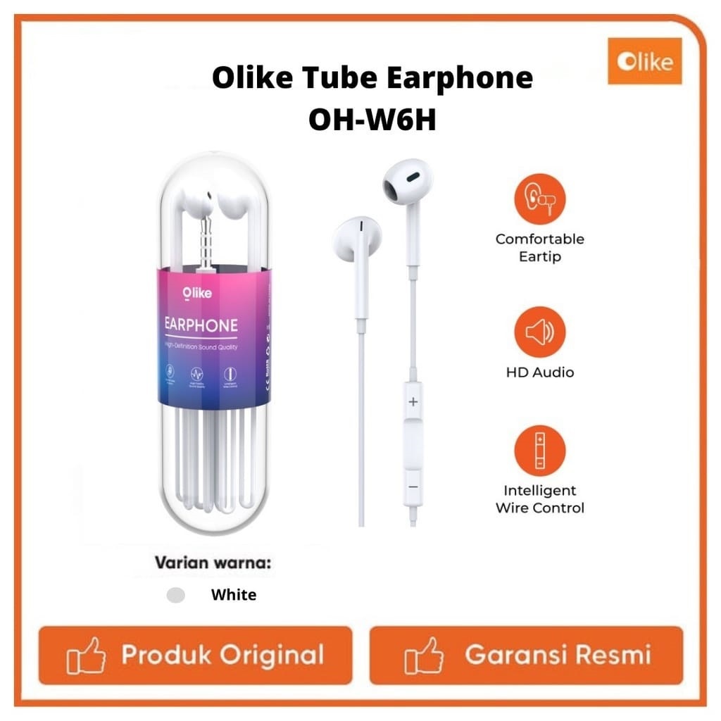 Jual HEADSET Olike OH-W6H / Oase ET2H EXTRA FULL BASS HANDSFREE ...