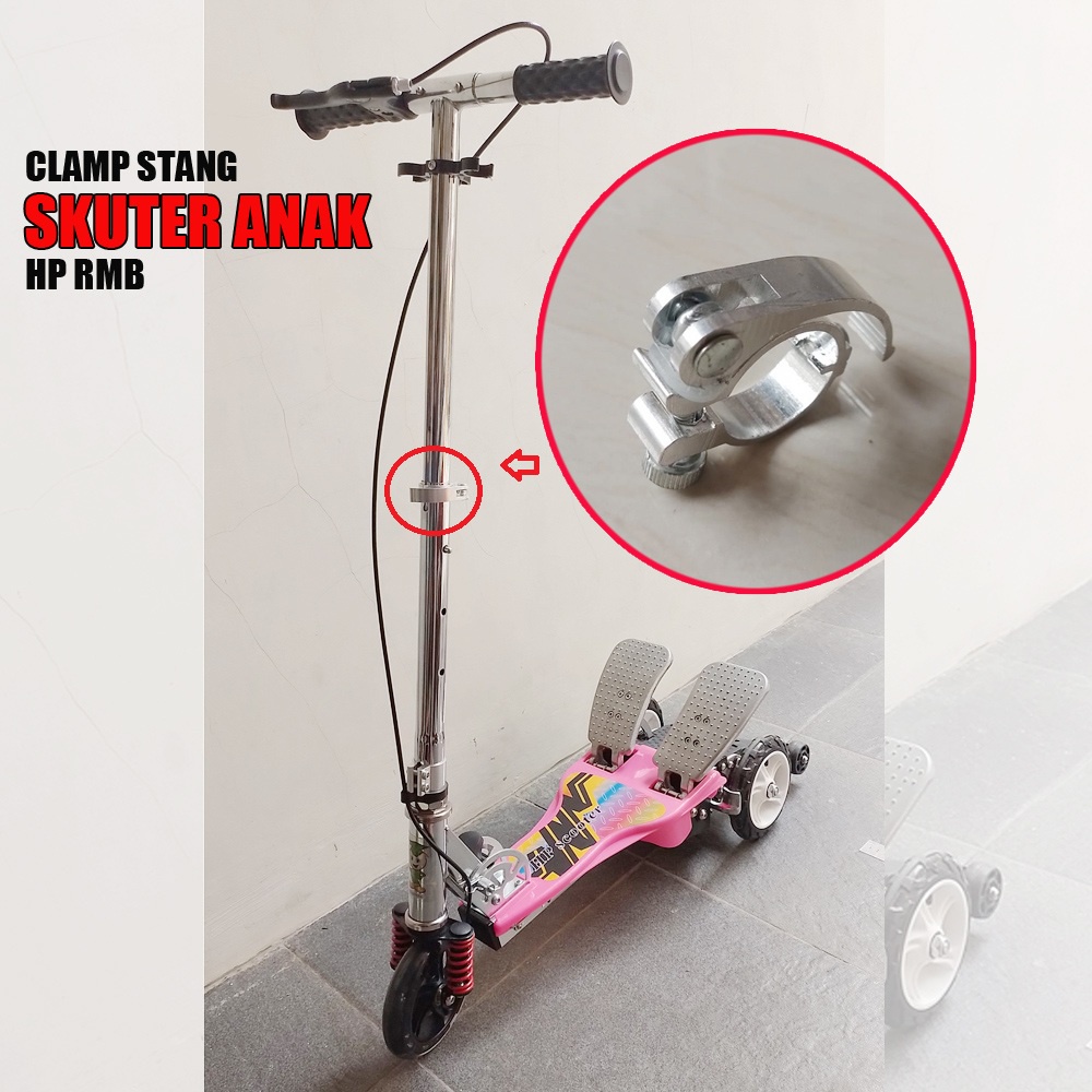 Jual Baut Clamp QR Stang Skuter Anak Otoped Pedal Roda 3 | Shopee Indonesia