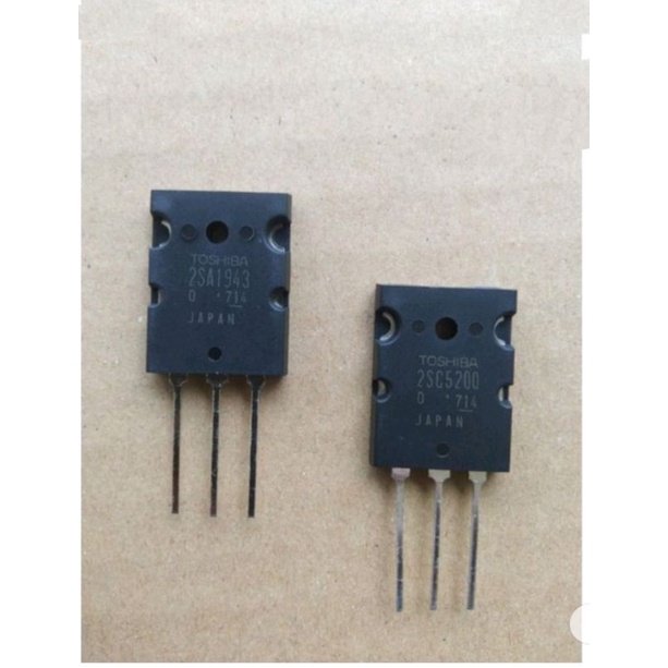Jual transistor toshiba SC 5200 SA 1943 lot 714 free mika | Shopee ...