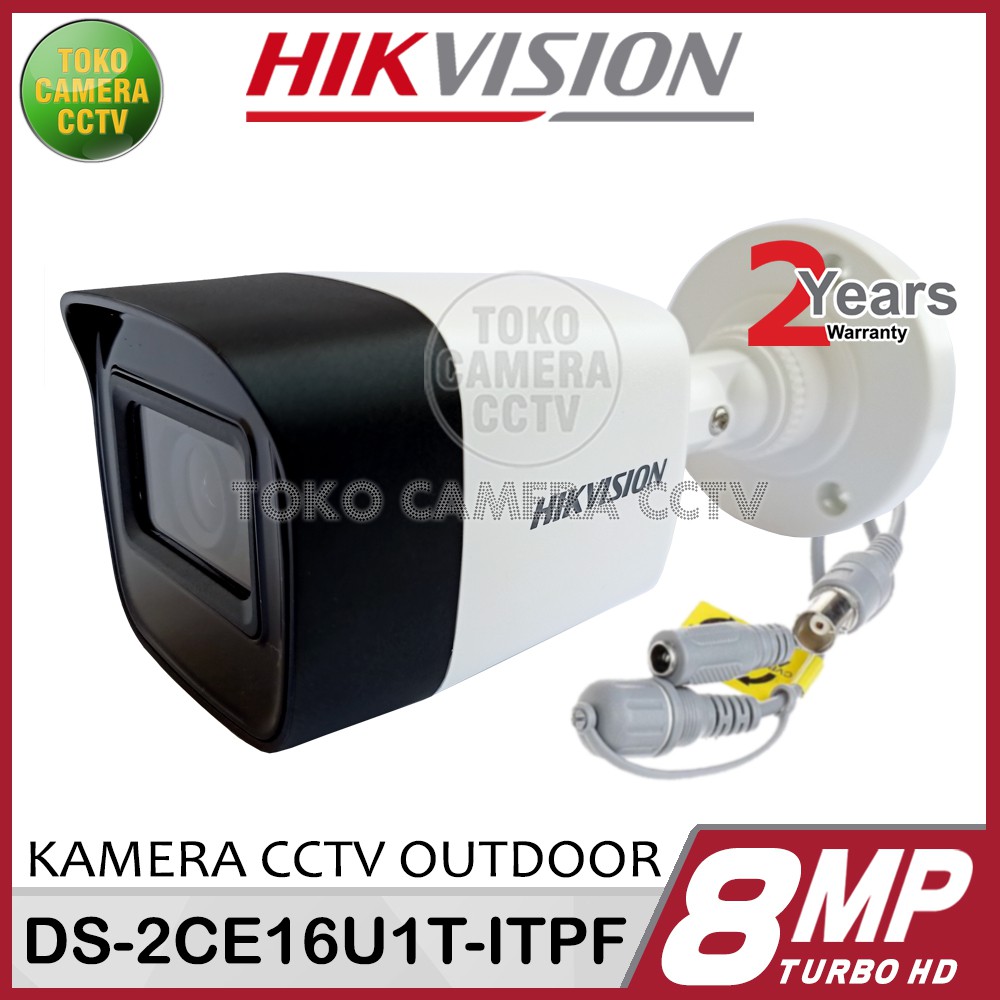 Jual KAMERA CCTV HIKVISION OUTDOOR 8MP ULTRA HD 4K | Shopee Indonesia