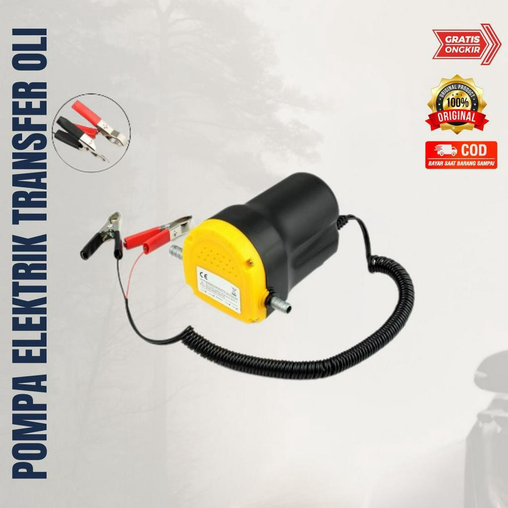 Jual Pompa Elektrik Transfer Oli Mobil Bensin Pertalite Solar - Pompa ...