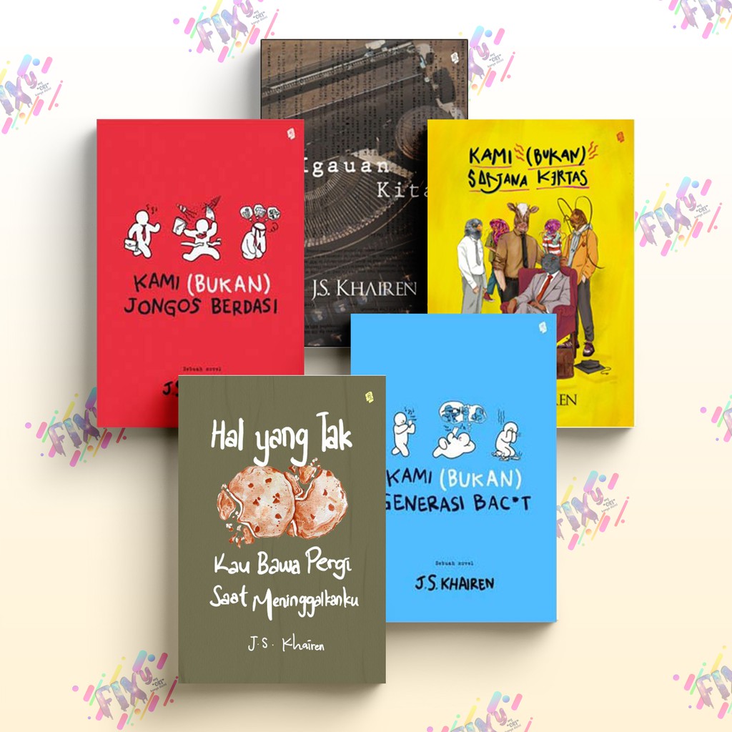 Jual Paket Novel Serial JS Khairen Bukune | Shopee Indonesia