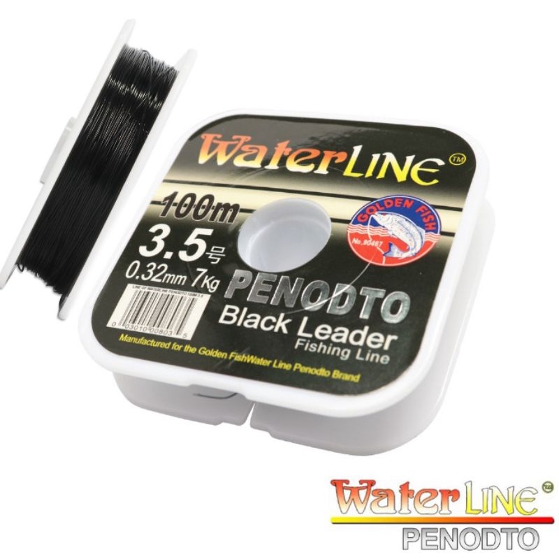 Jual Senar Waterline PENODTO 100m Black Leader Fishing Line ( Kuat ...