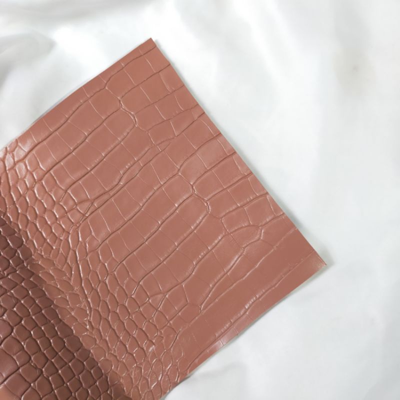 Jual KULIT SINTETIS CROCO DOFF / MOTIF BUAYA METERAN / MOTIF BATU ...