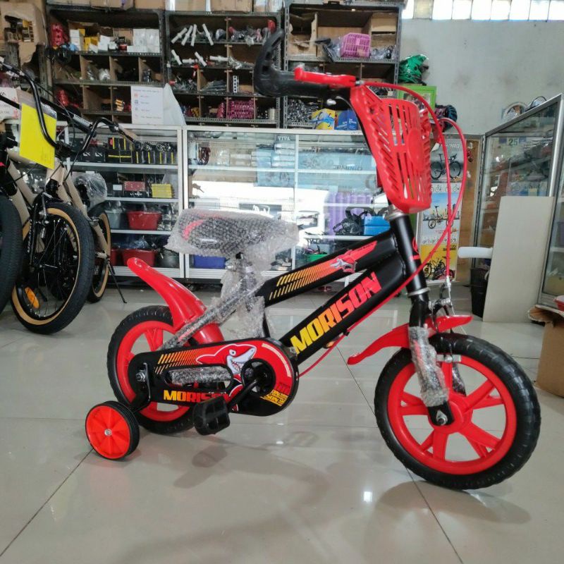 Jual full bike sepeda anak ukuran 12 model ban mati ban Eva ban busa ...