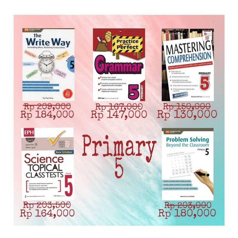 Jual Primary 5 Books (SALE) | Shopee Indonesia
