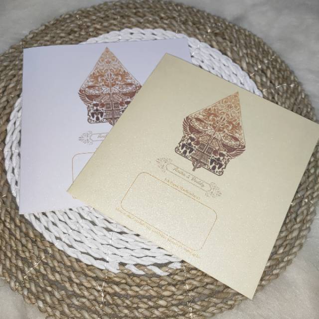 Jual Kartu undangan wayang | Shopee Indonesia