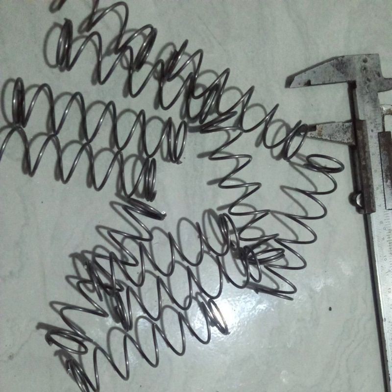 Jual per spring tekan kawat 1,5 panjang 7,5 cm od21mm | Shopee Indonesia