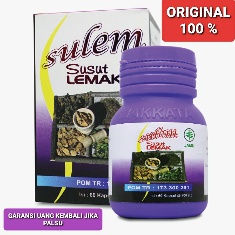 Jual DIET AMPUH Extra Slim Diet Herbal SULEM Susut Lemak Penurun Berat ...