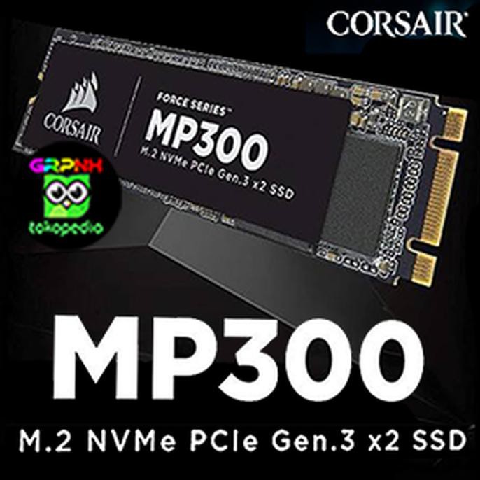 Jual SSD Corsair Force MP300 M.2 (NVMe PCIe x2, 3D TLC NAND) - 120GB ...