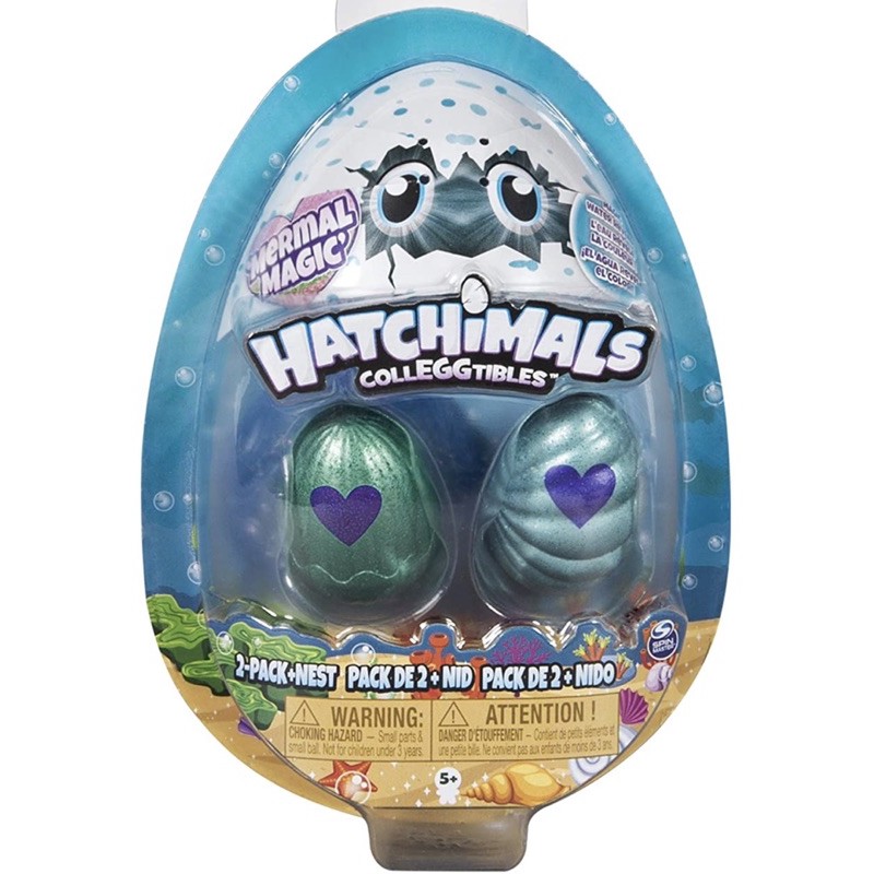 Jual Hatchimals CollEGGtibles Mermal Magic 2 Pack + Nest with S 5 ...
