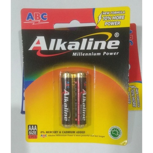 Jual Baterai ABC Alkaline AAA isi 2 (DIJUAL ISI SATU SET 2 PCS ...