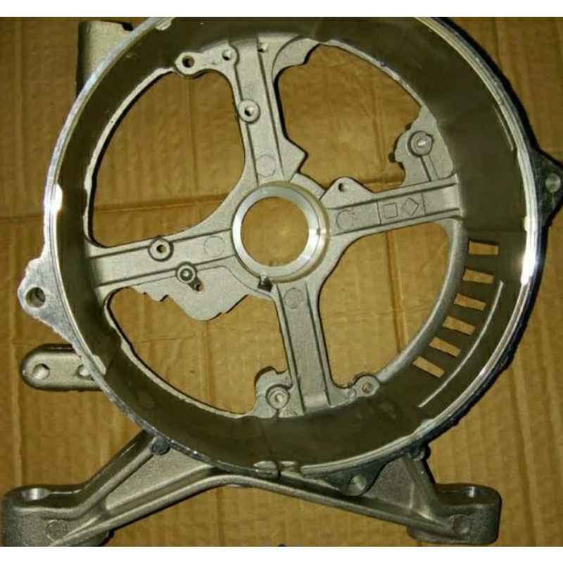 Jual frame rear 5kw sd 6kw dudukan rotor stator merk robotech | Shopee ...