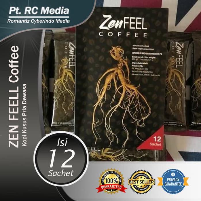 Jual Zen Feel Coffee Zenfeel Kopi 1 Sachet | Shopee Indonesia