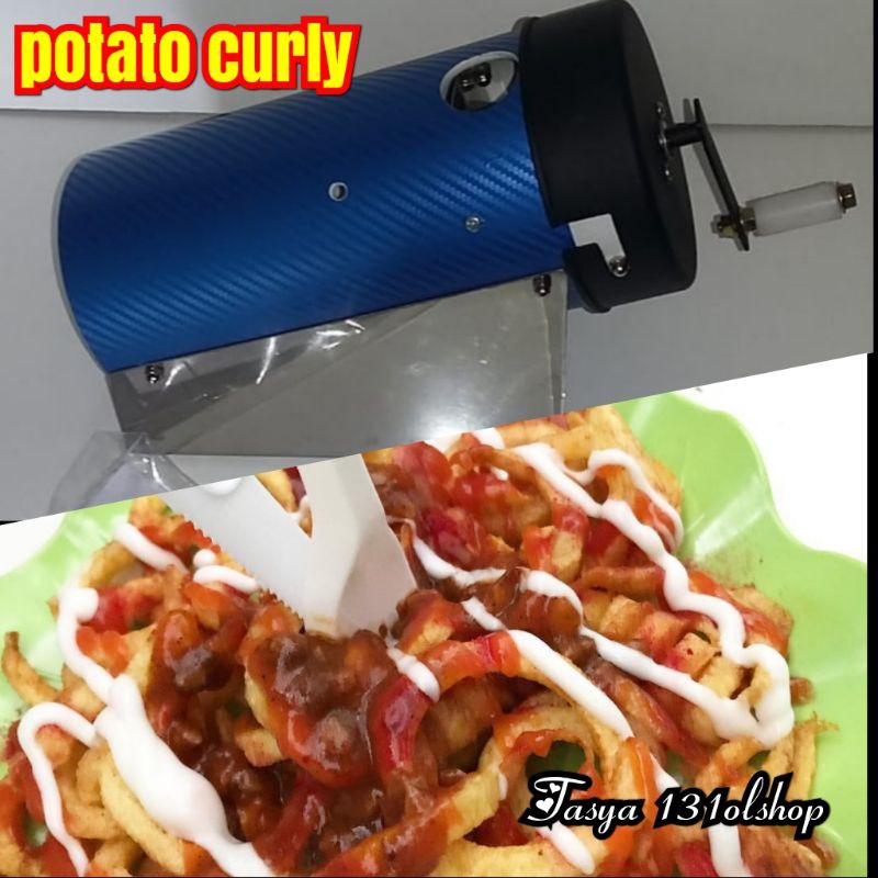 Jual Alat pemotong potato curly | Kentang keriting | kentang curly ...