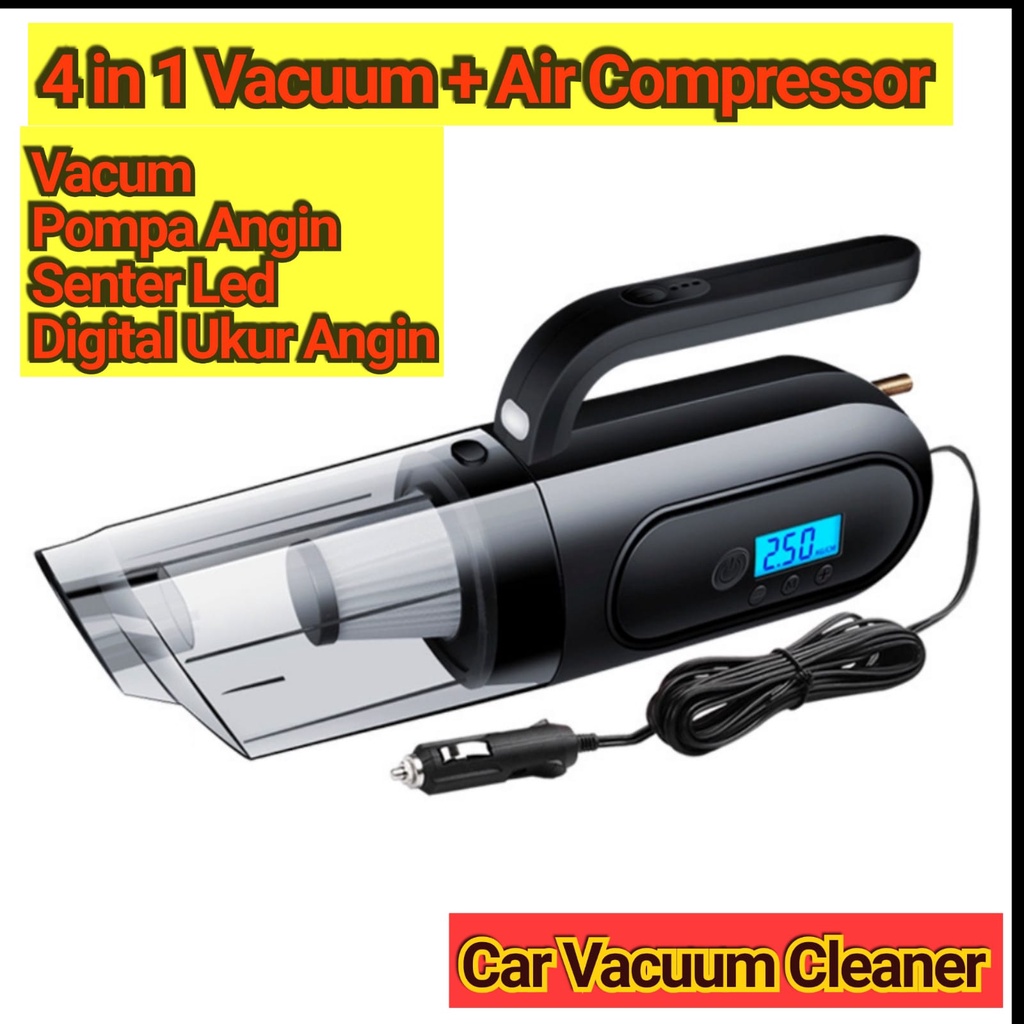 Jual 4in1 Vacuum Cleaner Mobil Portable Vacum Vakum Penyedot Debu ...