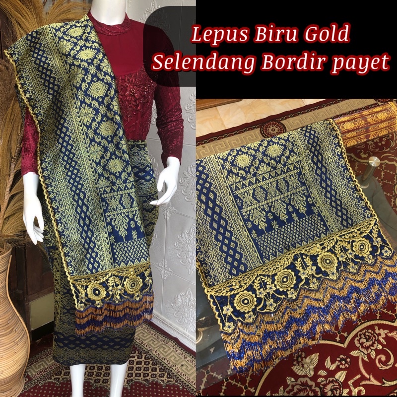 Jual Belum Termasuk songket / RONCE PAYET SELENDANG (upah pasang ronce ...