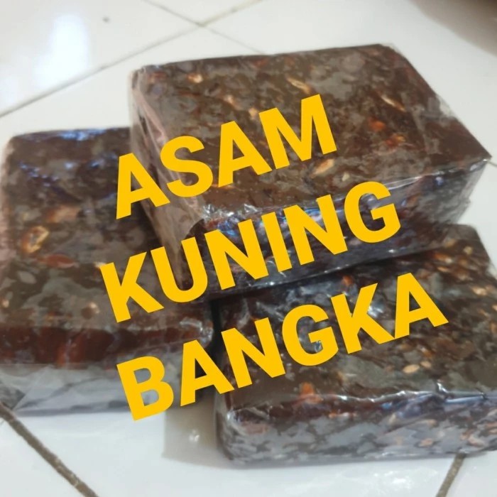 Jual Asam bangka/ Tamarin/ asam kuning bangka/ Asem bangka asli 500 GR ...