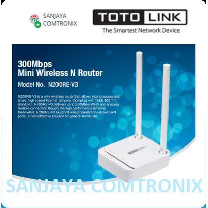 Jual Produk Totolink N200Re 300Mbps Mini Wireless N Router - Versi 4 Hot Sale | Shopee Indonesia