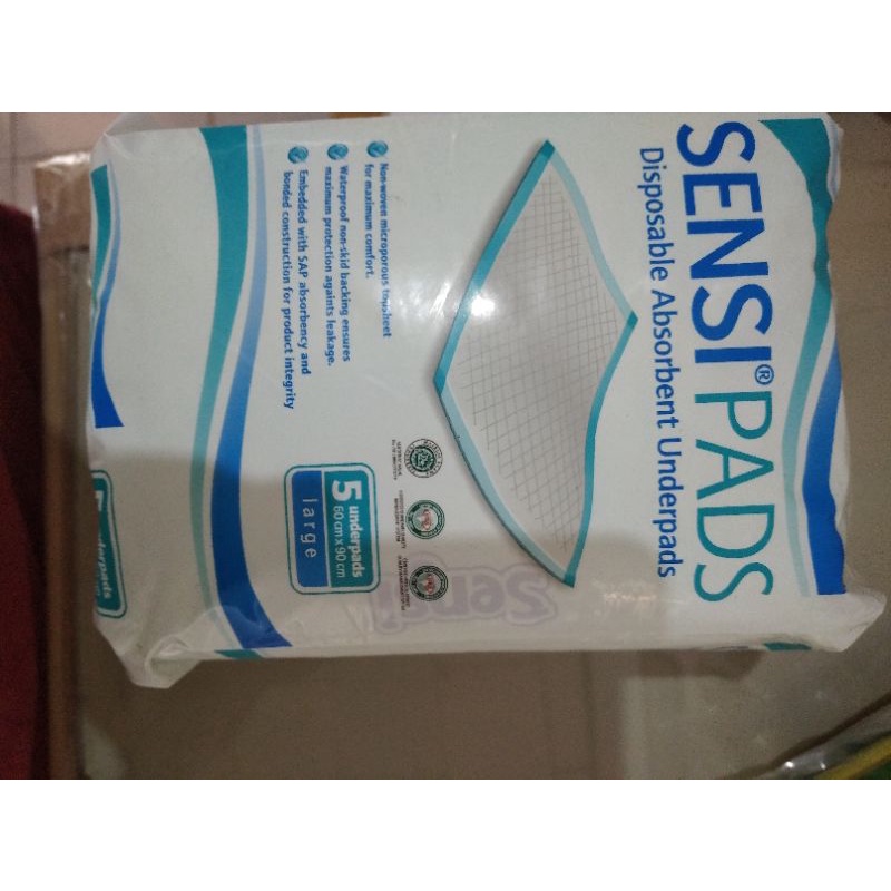 Jual sensi pads large isi 5 60cm x 90 cm | Shopee Indonesia