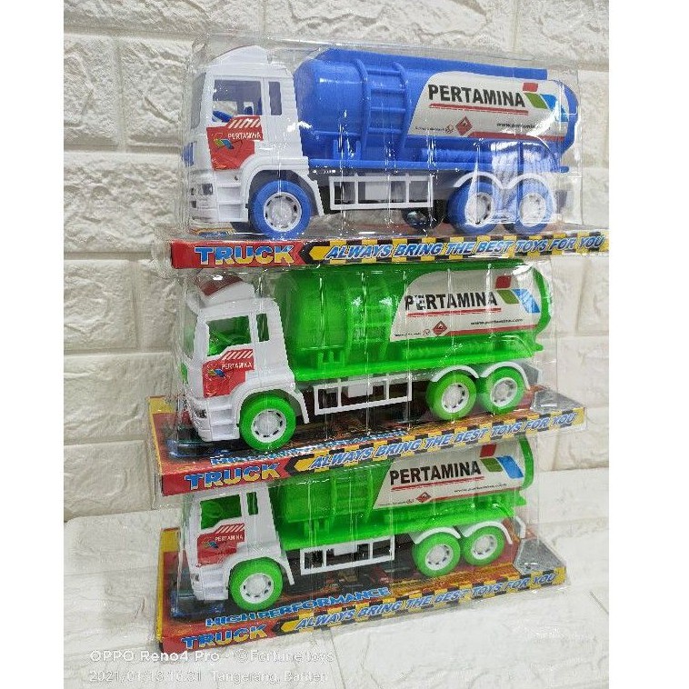 Jual Mainan truck pertamina ukuran besar plastik-st2090 | Shopee Indonesia