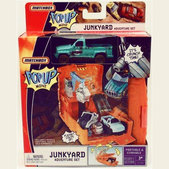 Jual Matchbox pop up mini juckyard adventure set mainan anak cowok laki ...