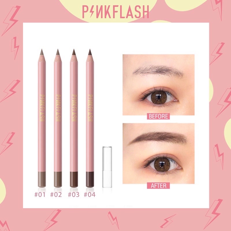Jual PINKFLASH Ohmyemoji Pensil Alis Anti Air Tahan Lama | Shopee Indonesia