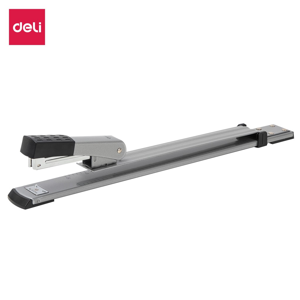 Jual Stapler jilid buku Staples panjang DELI Long reach metal Staples ...