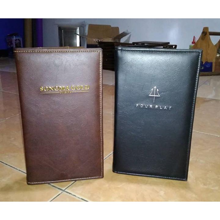 Jual Buku Bill Custom / Cover Bon Tagihan / Buku Menu Kecil untuk Cafe ...