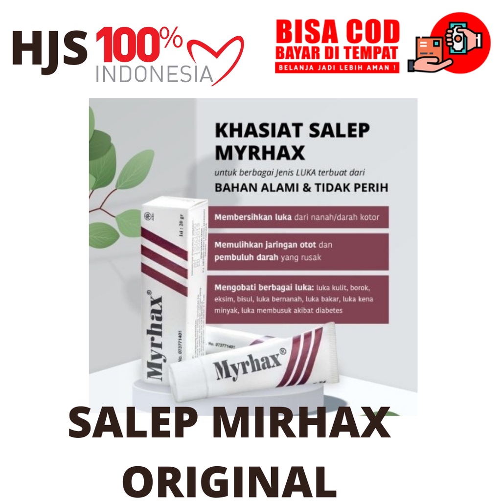 Jual SALEP MYRHAX UNTUK BISUL LUKA BAKAR KORENG | Shopee Indonesia