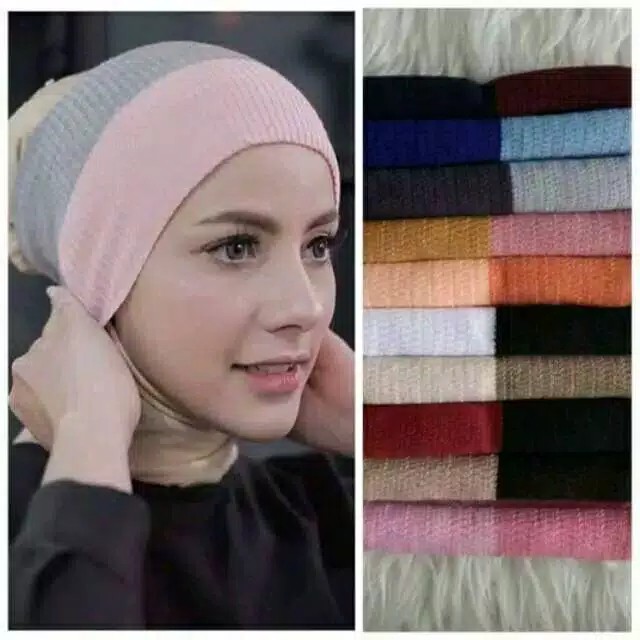 Jual Termurah Inner Bandana 2 warna Rajut / Bandana 2 Warna | Shopee ...