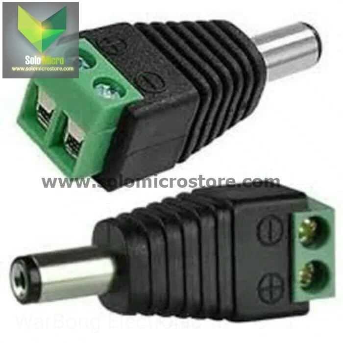 Jual Jack DC Power Socket Konektor kamera CCTV Male | Shopee Indonesia