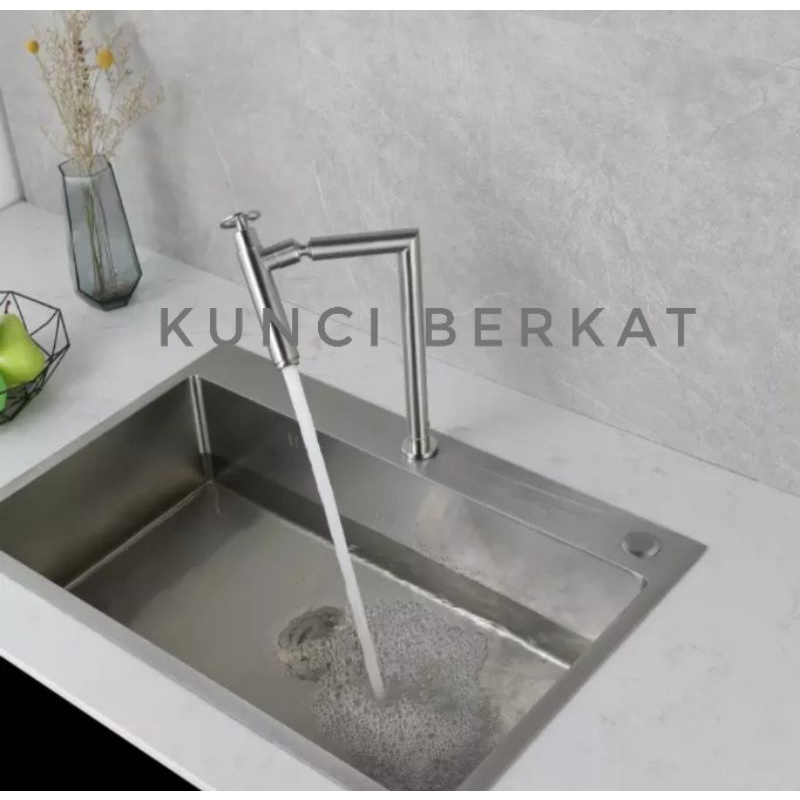 Jual Kran Cuci Piring Stainless/Kran Cuci Tangan/Sumber air dari Meja ...