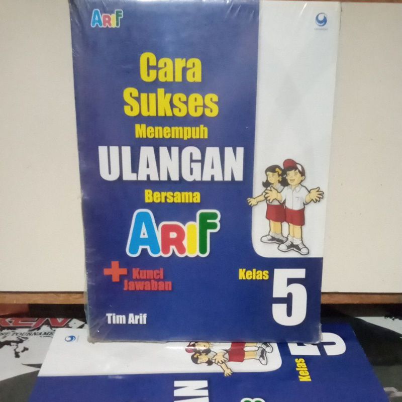 Jual Buku Bimbel - Cara Sukse Menempuh ULANGAN Bersama ARIF Kelas 5 SD | Shopee Indonesia