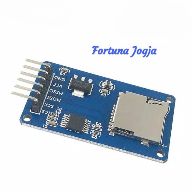 Jual Modul Micro SD TF Card Shield SPI Module Adapter Writer Reader ...