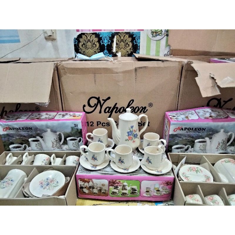 Jual Coffe Set / Cangkir Set / NAPOLEON Coffe / Termurah | Shopee Indonesia