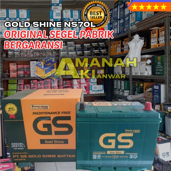 Jual AKI Kering GS NS70L / Gold Shine / Aki Mobil / FORD : ESCAPE HYUNDAI : NEW SANTA FE KIA ...