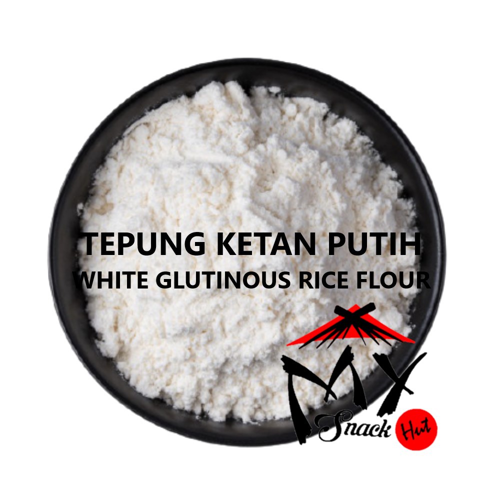 Jual TEPUNG KETAN PUTIH 100GR - PULUT WHITE GLUTINOUS STICKY RICE FLOUR ...