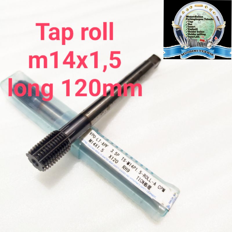 Jual tap handtap roll M14x1,5 panjang 120mm cocok untuk finishing ...