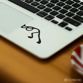 Jual Stiker Manusia Lidi Stickman Palmrest decal palm Stiker laptop ...