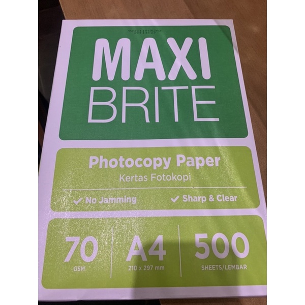 Jual Kertas Maxi A4 1 Rim | Shopee Indonesia